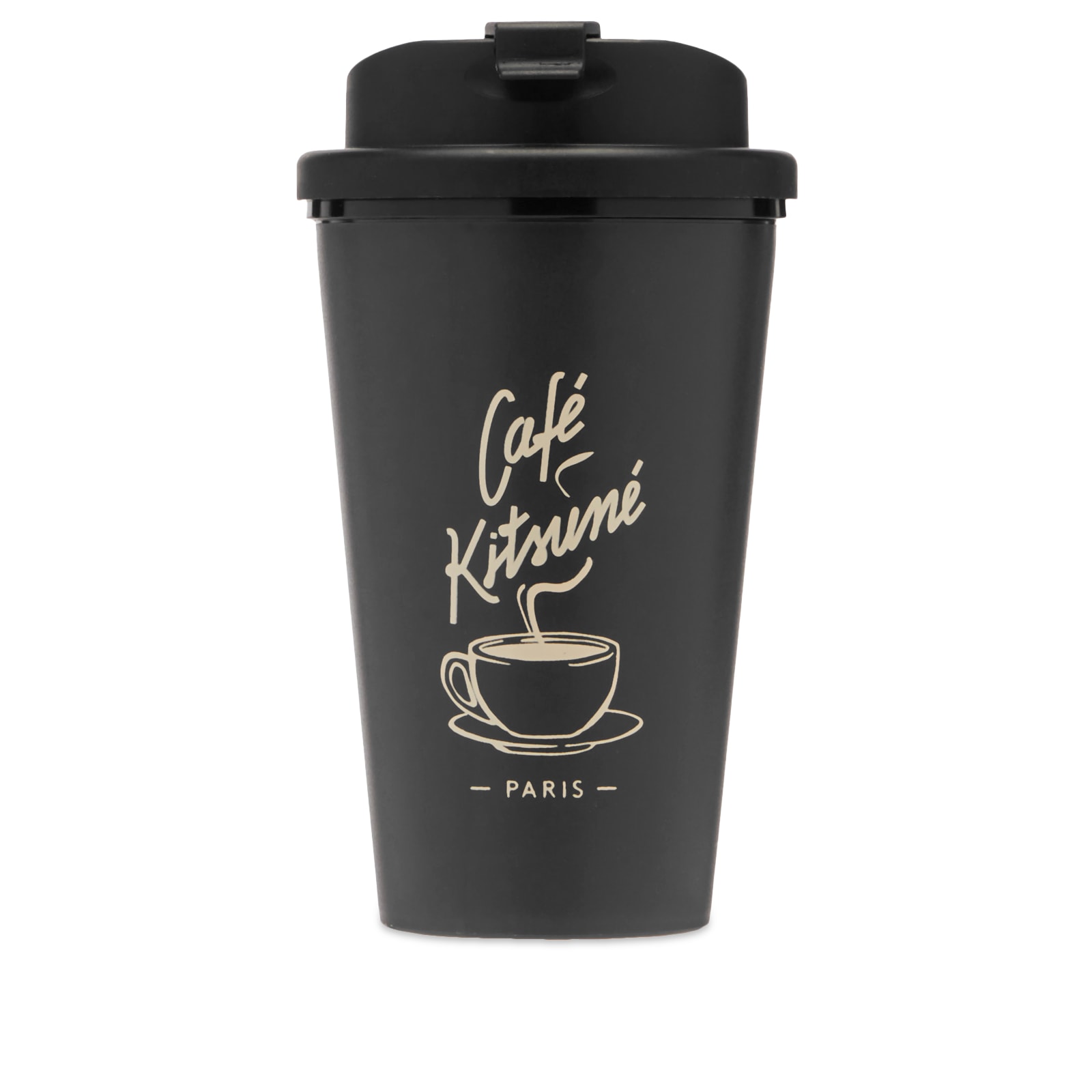 Maison Kitsune Café Kitsuné Coffee Cup Tumbler Anthracite | END. (GB)