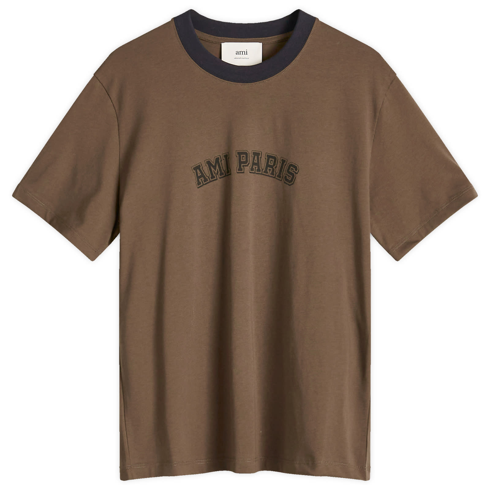 AMI Paris Ami Paris T-Shirt Dark Coffee | END. (US)