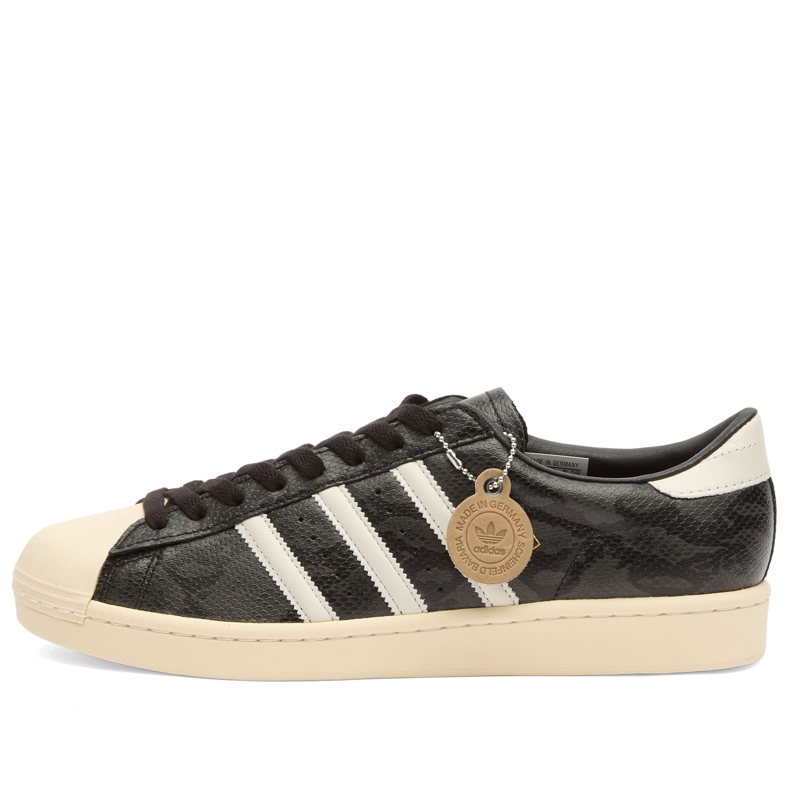 adidas Superstar Vintage Mig Sneaker Black, White & Cream | END. (NZ)