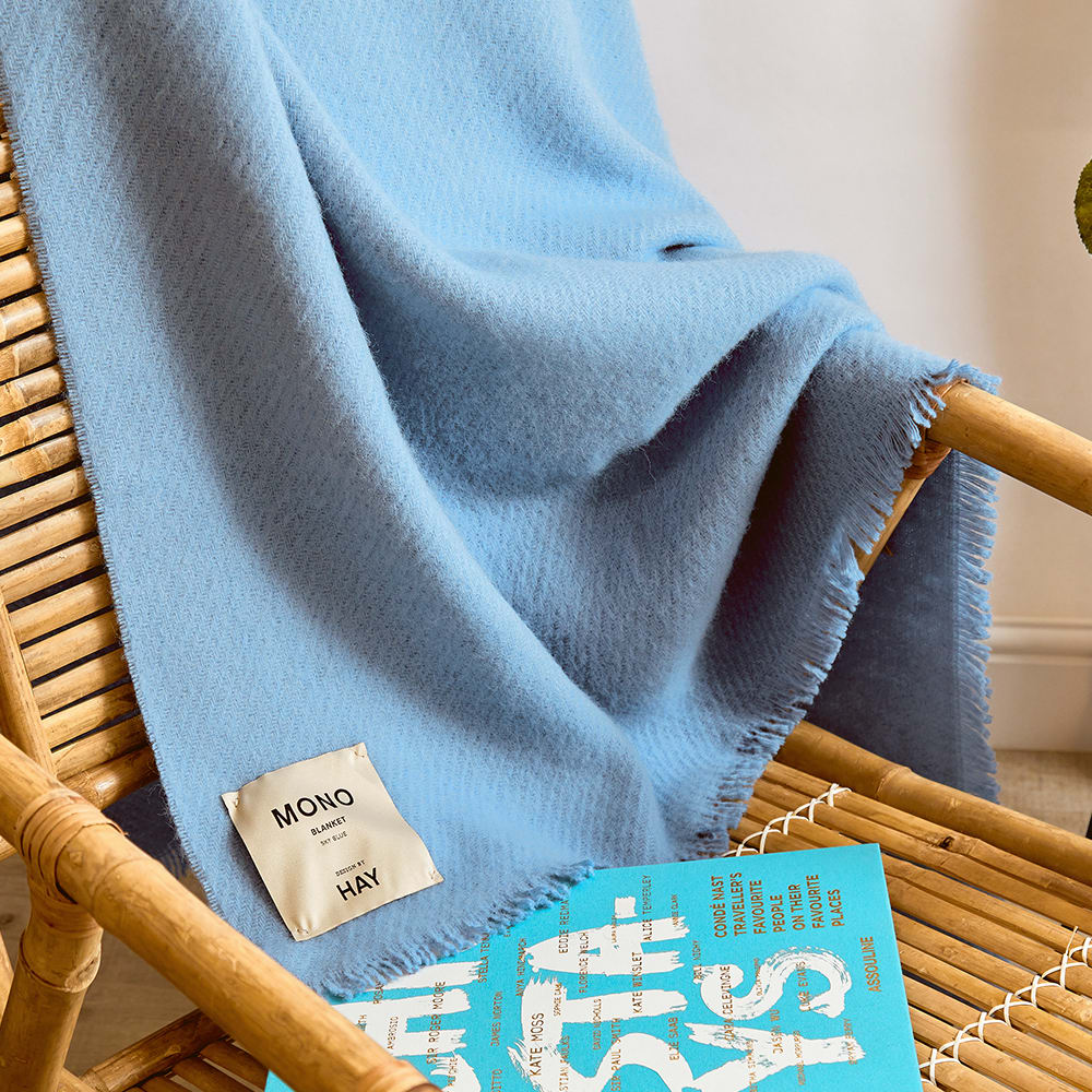 HAY Mono Blanket Sky Blue | END. (US)