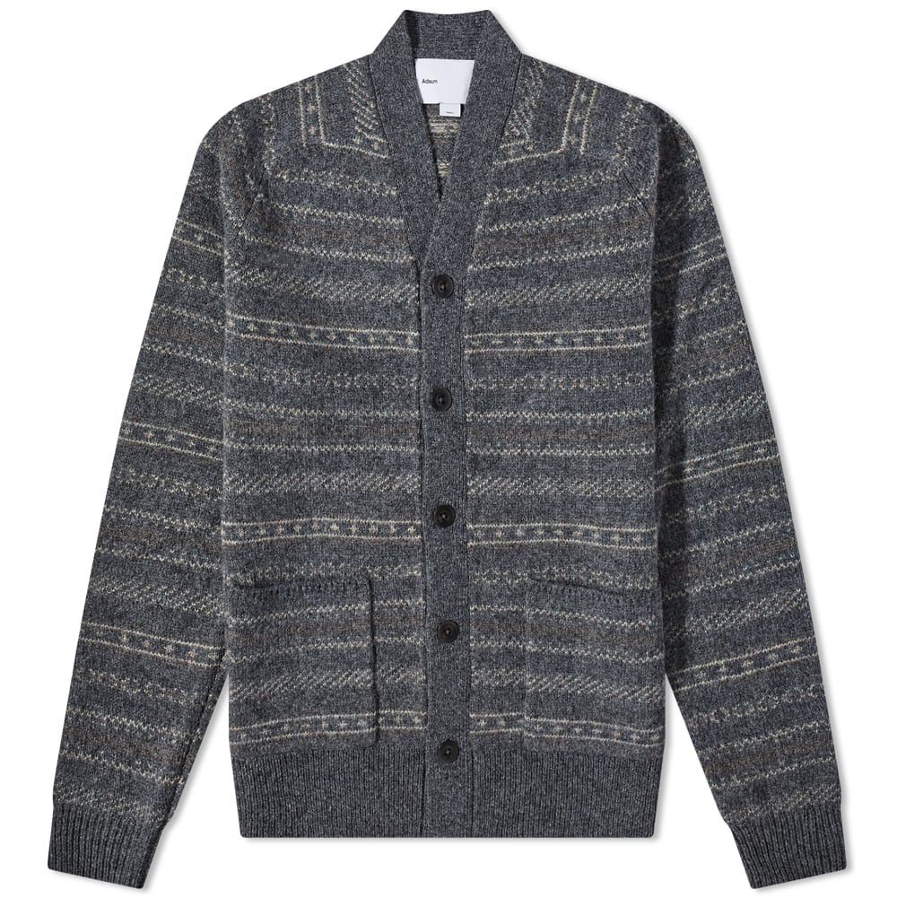 Adsum Nordic Cardigan Charcoal | END. (KR)