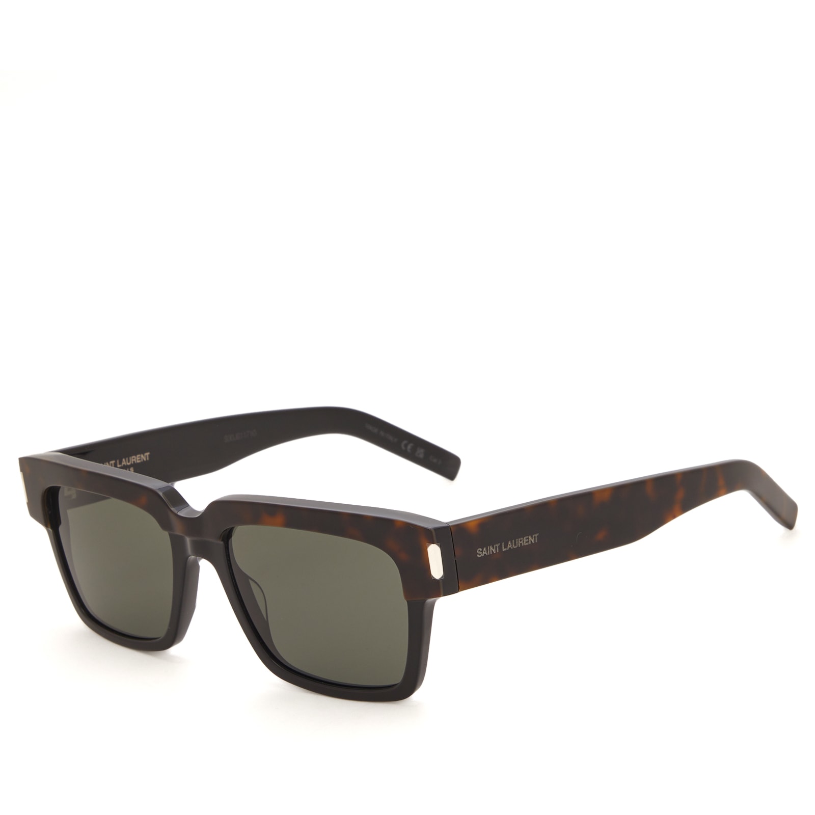 Saint Laurent SL 732 Sunglasses Havana & Grey | END. (AR)