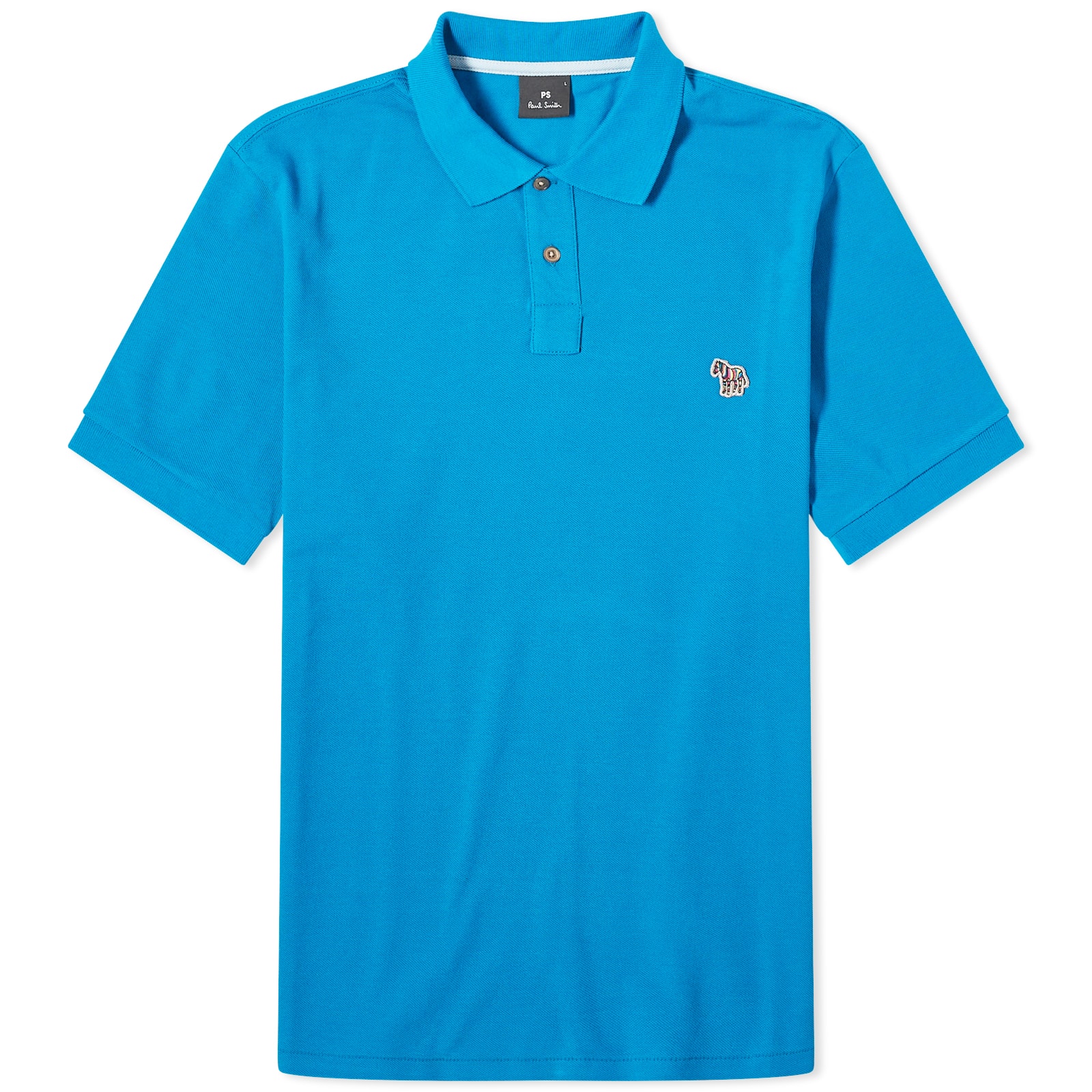 Paul Smith Regular Fit Zebra Polo Shirt Blue | END. (US)