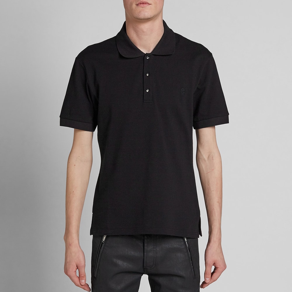 Alexander McQueen Stud Skull Polo Black | END. (NZ)