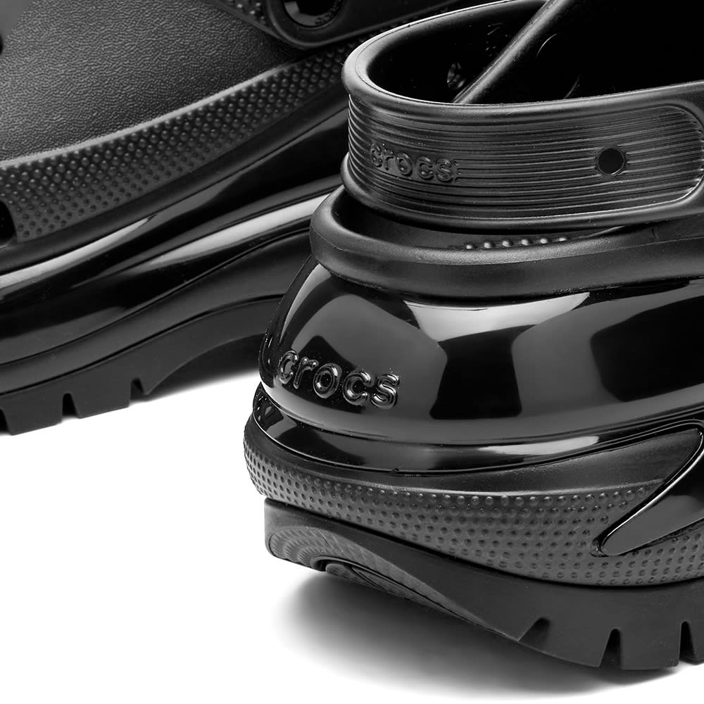 Crocs Classic Mega Crush Clog Black | END. (KR)