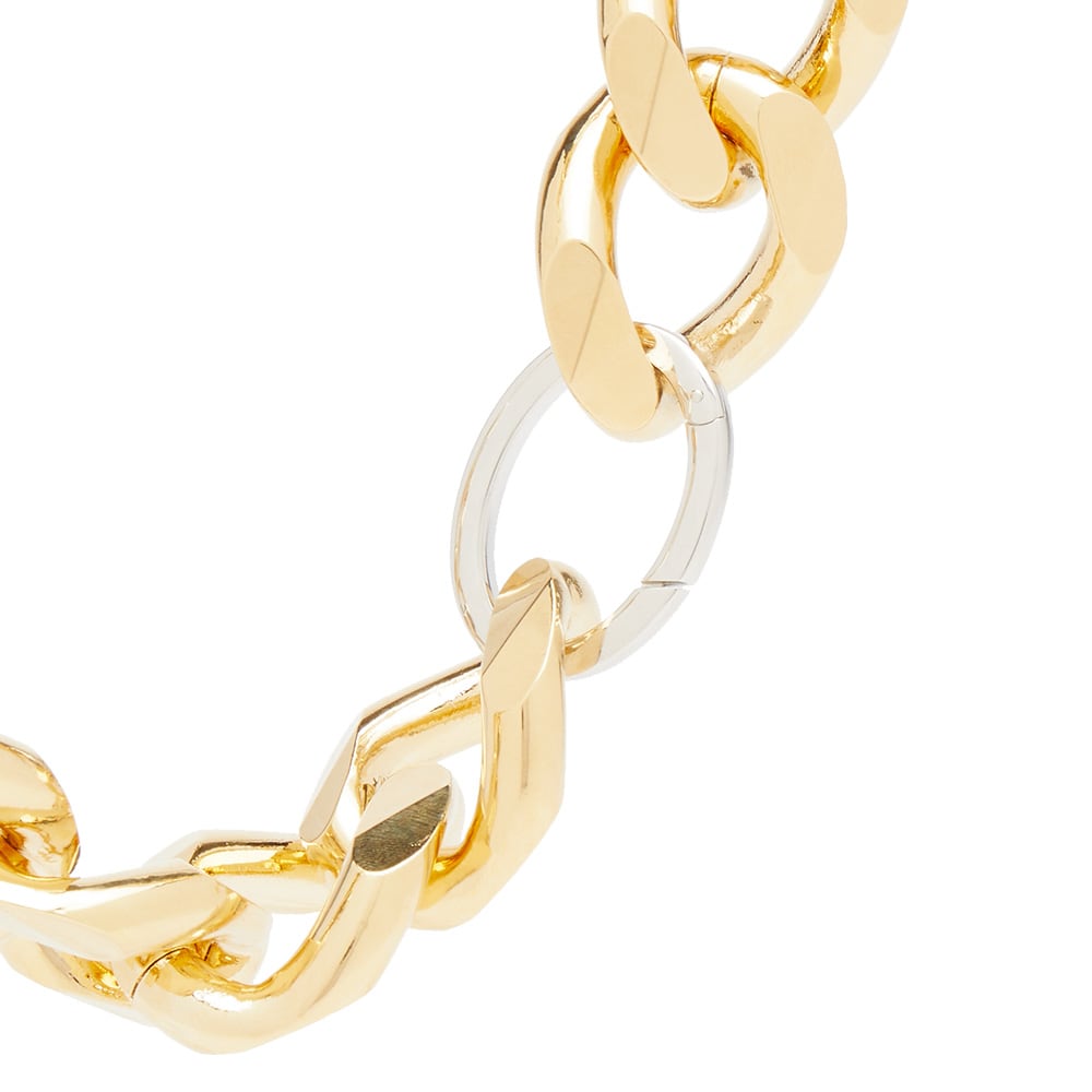 Balmain Lock & Key Chocker Necklace Clear & Silver | END. (Global)