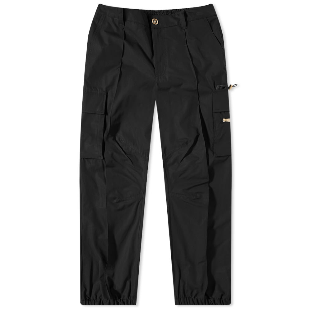 Versace Drawstring Pocket Cargo Pant Black | END.