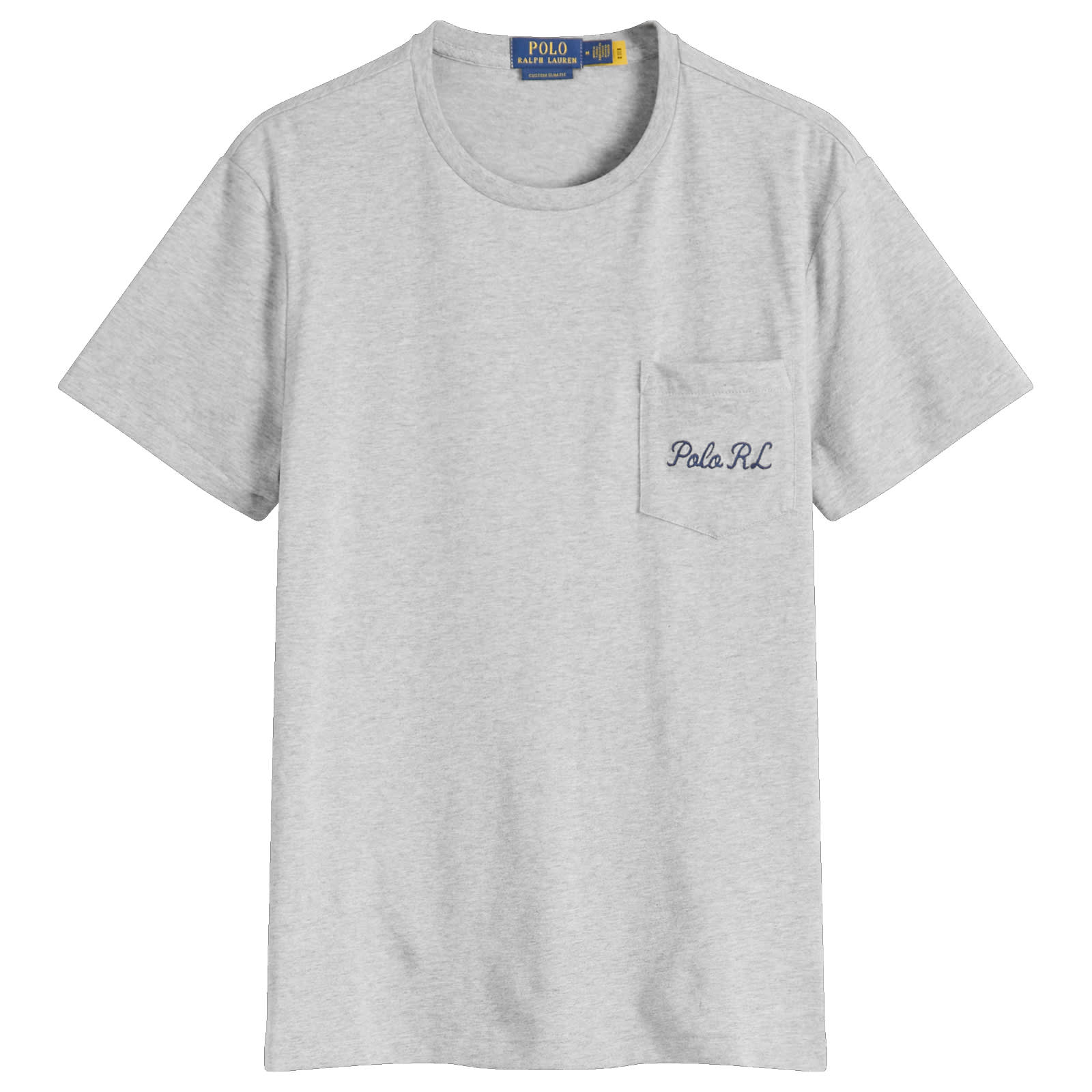 Polo Ralph Lauren Explorer Bear Pocket T-Shirt Cr24 Andover Heather ...