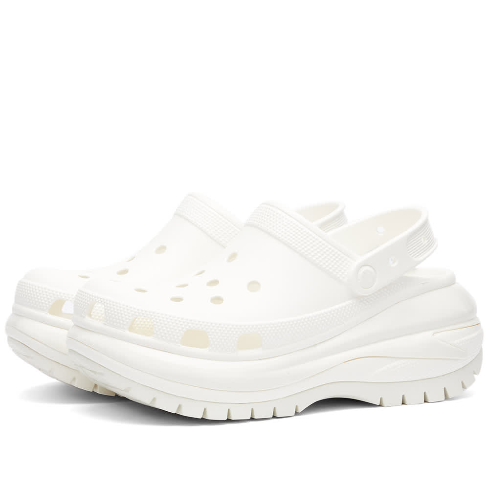 Crocs Classic Mega Crush Clog White | END.