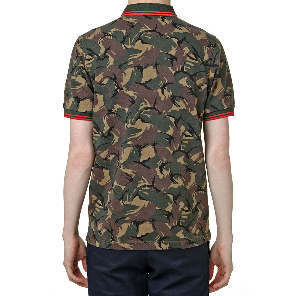 Fred Perry Margate On The Run Polo Twill Camo | END.