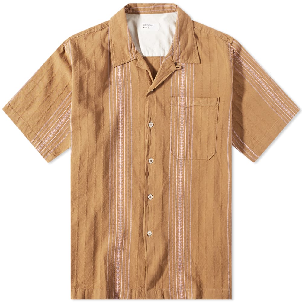 Universal Works Deck Cotton Sand Shirt Sand | END. (US)