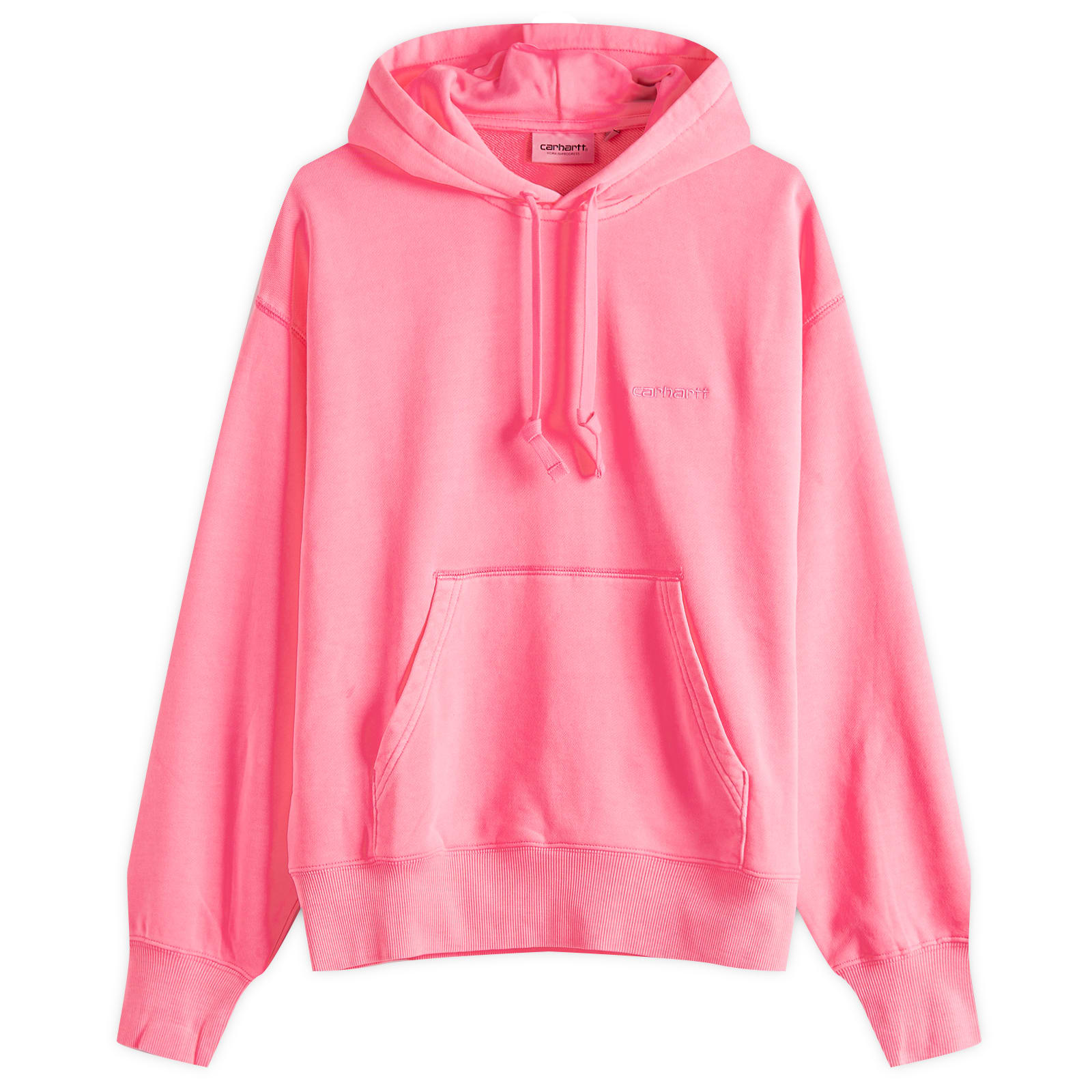 Carhartt WIP Hooded Lumo Sweatshirt Lumo Pink | END. (US)