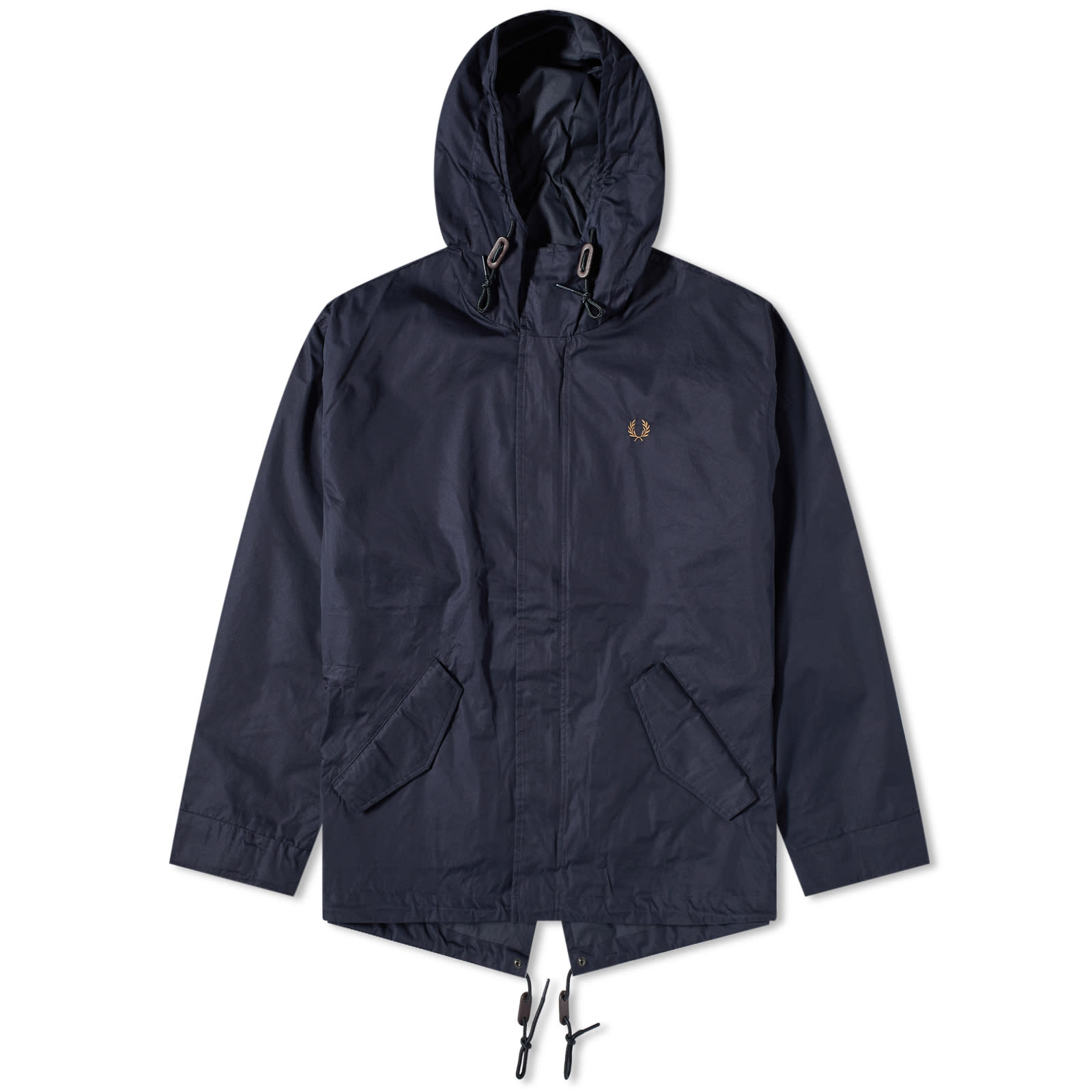 Fred Perry Short Shell Parka Navy | END. (US)