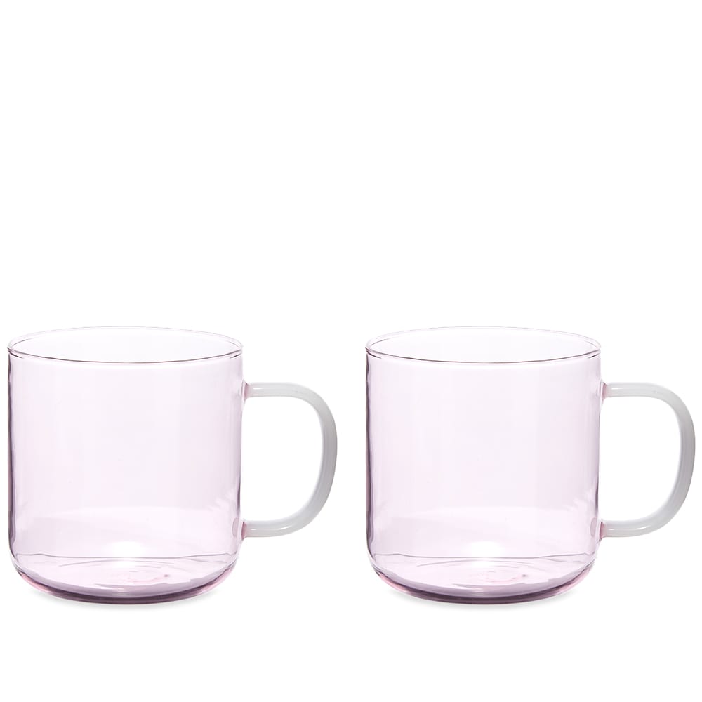 HAY Borosilicate Mug - Set Of 2 Pink | END. (KR)