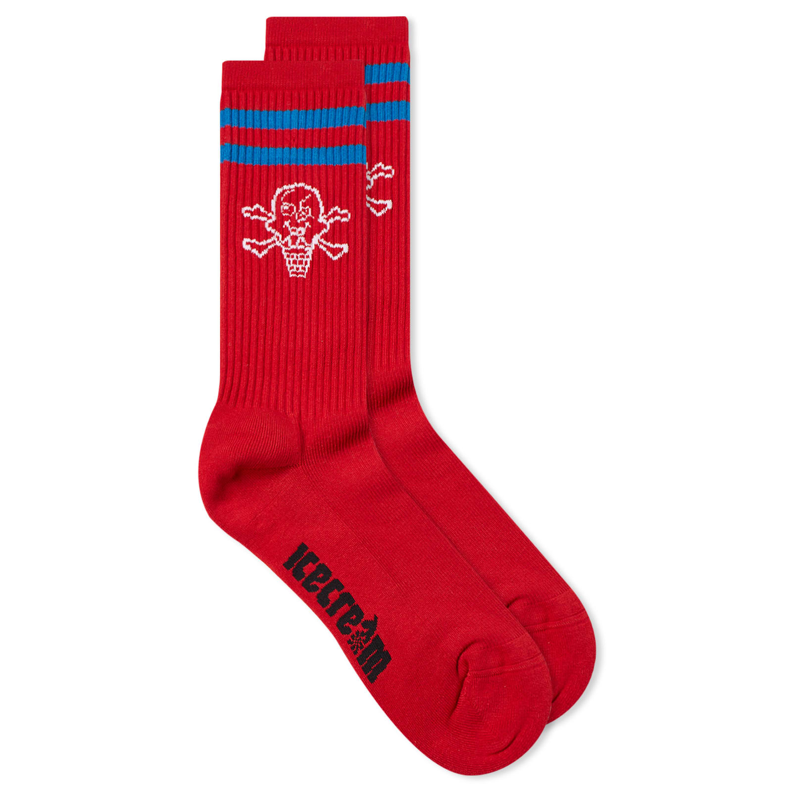 Icecream Cones & Bones Sports Sock Red | END. (US)