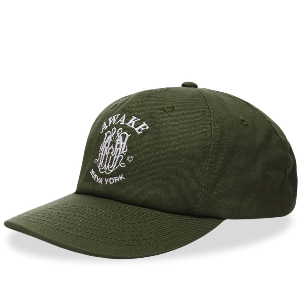 Awake NY Nueva York Crest 6 Panel Cap FrstGrn | END. (TW)