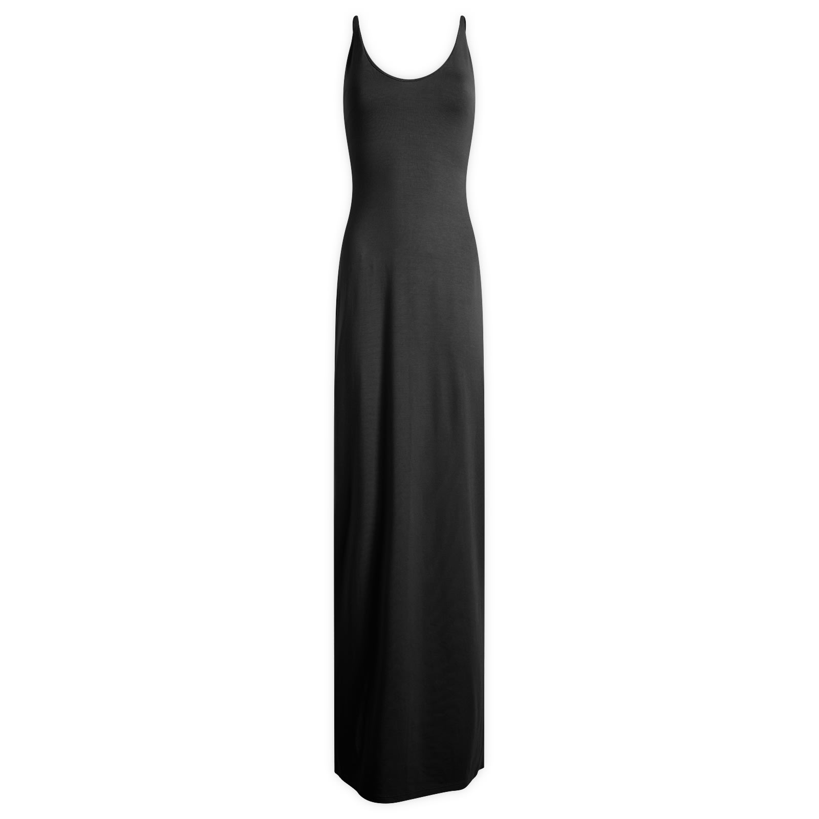 SKIMS Smooth Lounge Skimpy Scoop Neck Dress Obsidian | END. (US)