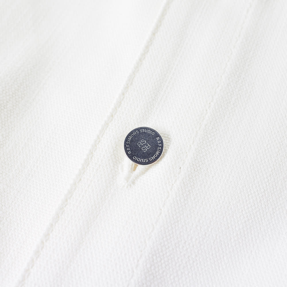 Raf Simons Patch Denim Shirt Cream | END.