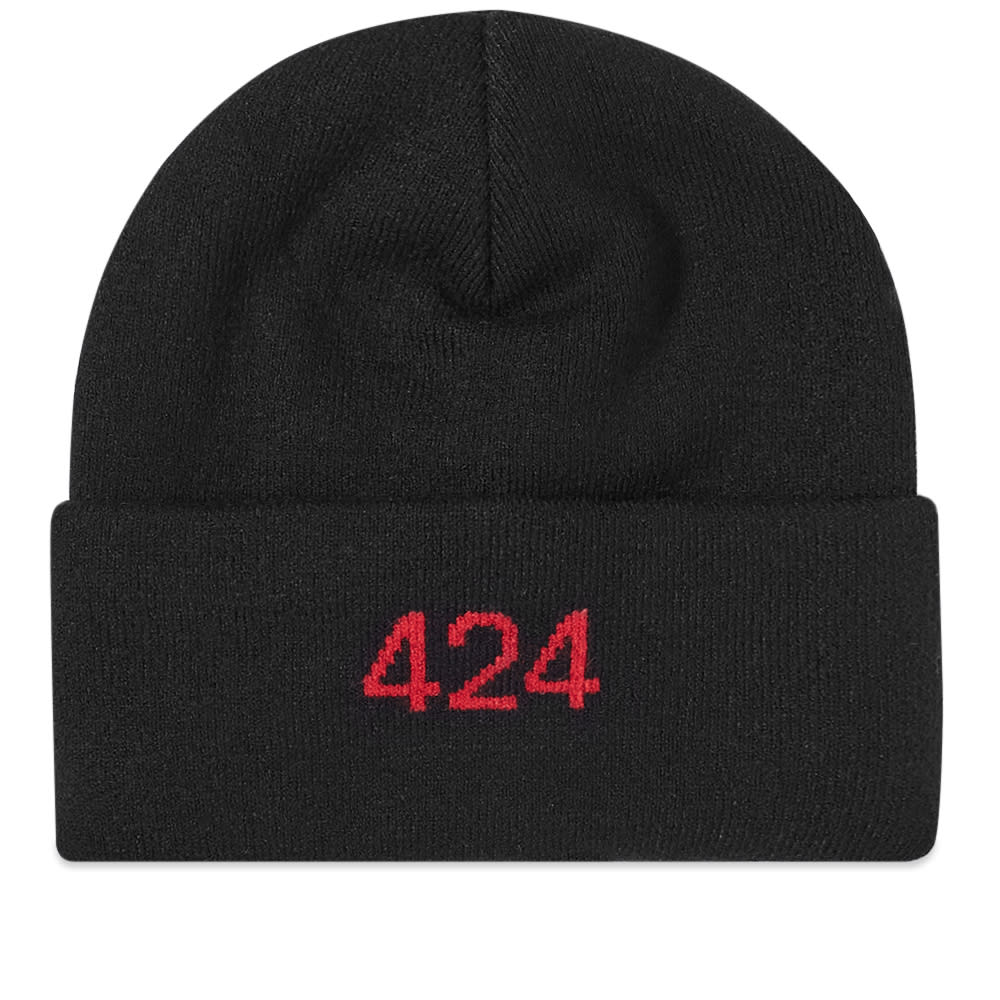 424 Alias Beanie Hat Black | END. (GB)