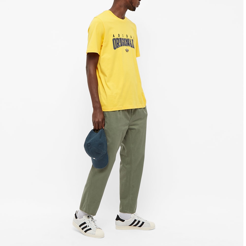 Adidas Script Tee Yellow | END. (US)