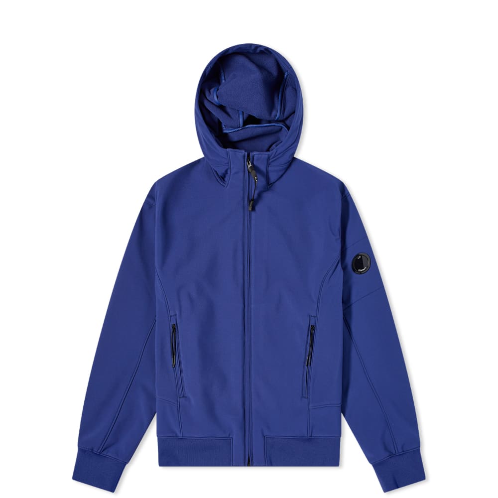 C.P. Company Undersixteen Hooded Arm Lens Soft Shell Jacket Blueprint | END. (US)