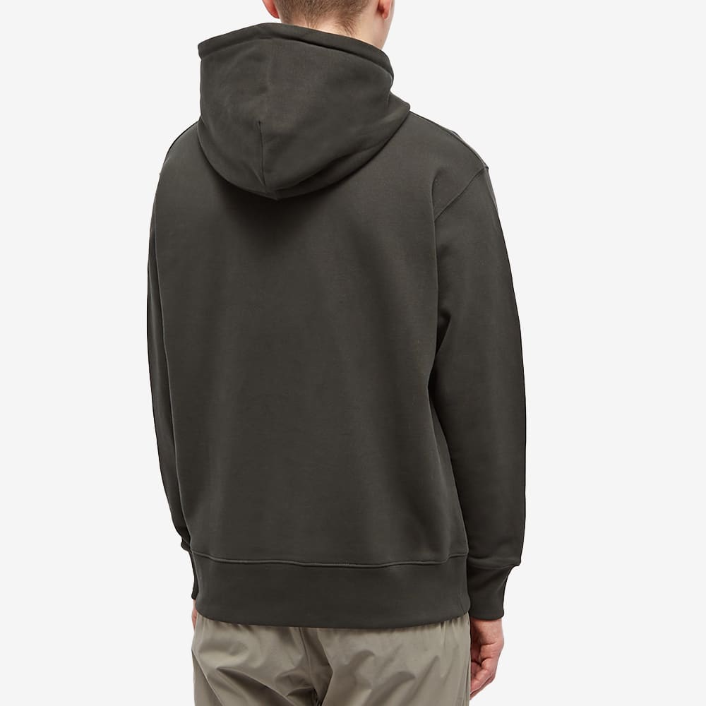 Norse Projects Arne Logo Popover Hoody Beech Green | END. (UK)