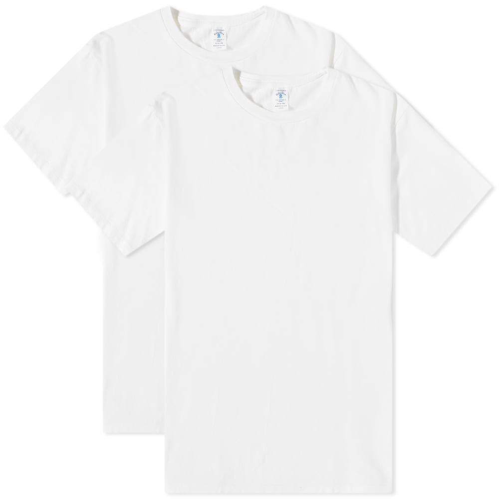 Velva Sheen T-Shirt - 2 Pack White | END.