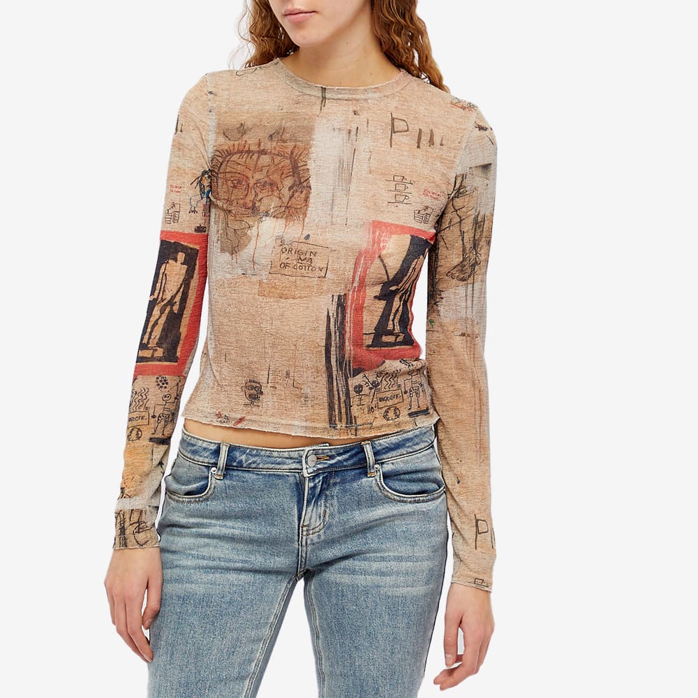 MISBHV Long Sleeve Basquiat Mesh Top Multi | END. (Europe)
