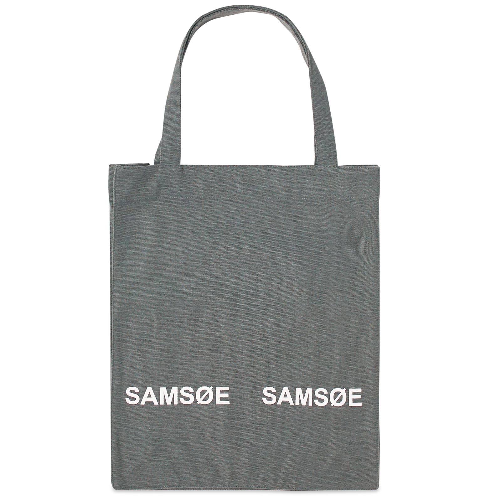 Samsøe Samsøe Luca Logo Shopper Bag Volcanic Ash | END. (GB)