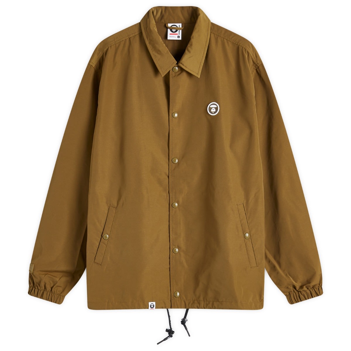 AAPE Now Lightweight Coach Jacket Green (Brown) | END. (US)