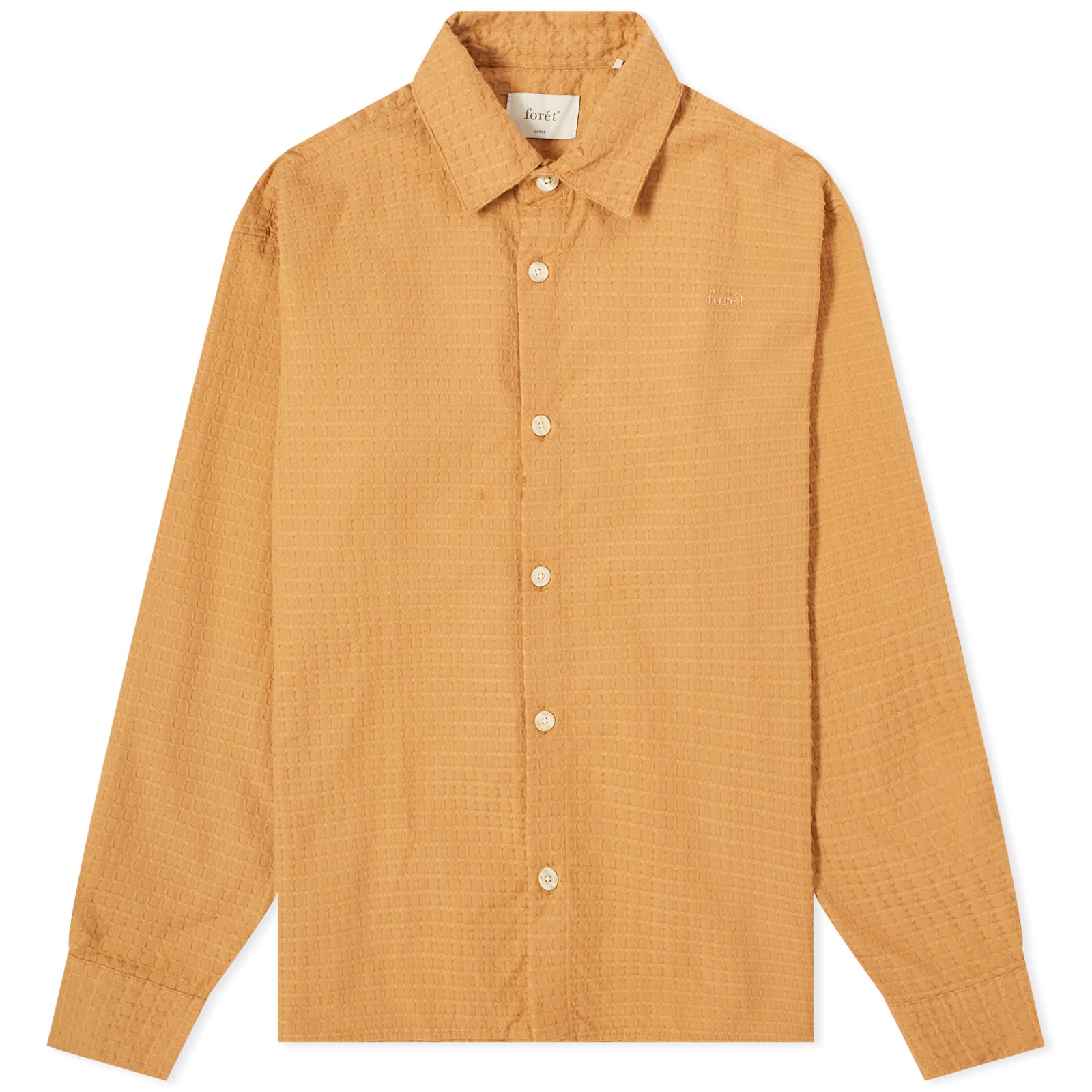 Foret Atlas Loom Shirt Rubber | END. (US)