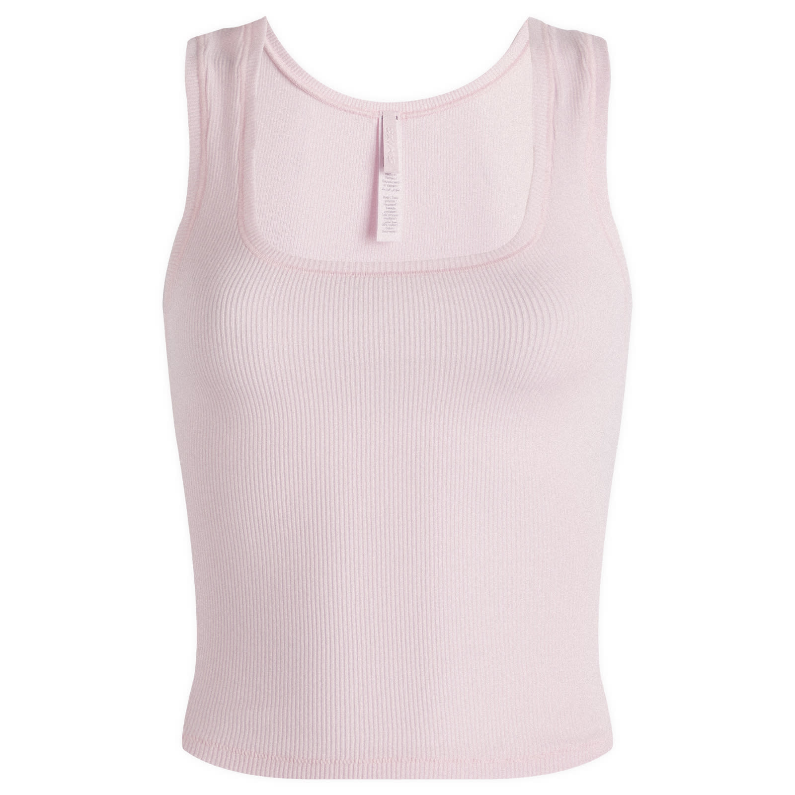 SKIMS Cotton Rib Tank Cherry Blossom | END. (GB)