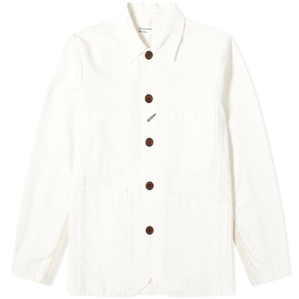 Universal Works Bakers Jacket Ecru | END. (US)