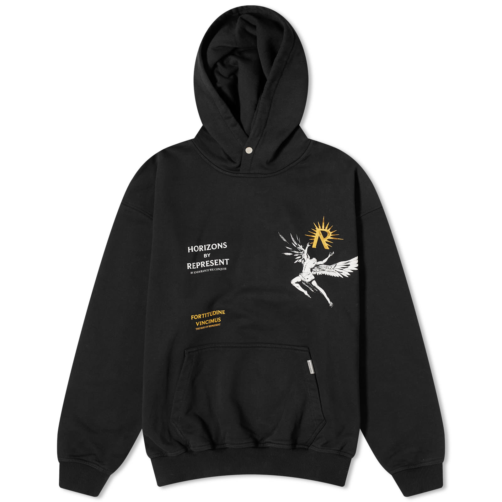 Represent Icarus Hoodie Jet Black | END. (GB)