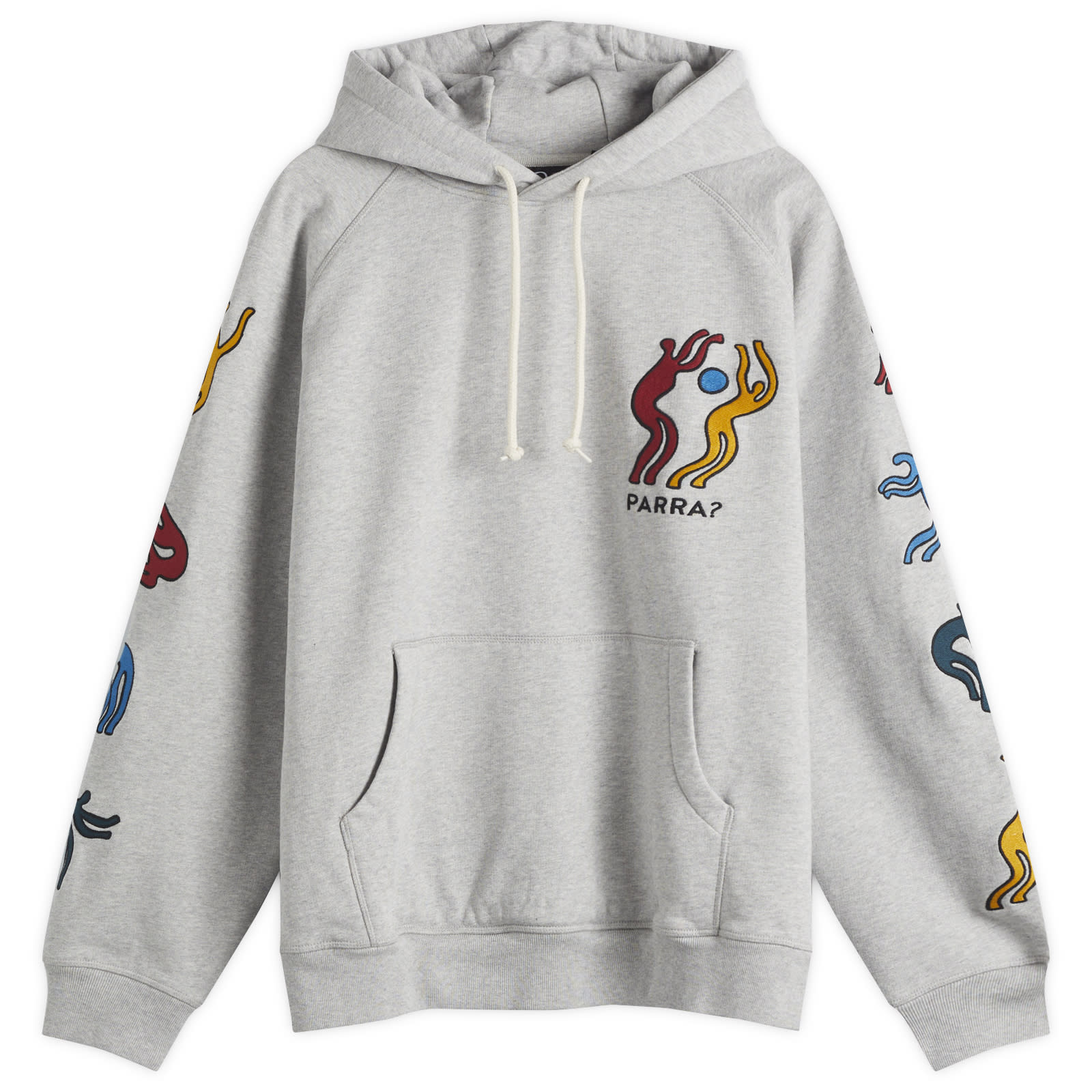 By Parra La Chambre Nuit Hoodie Heather Grey | END. (AR)