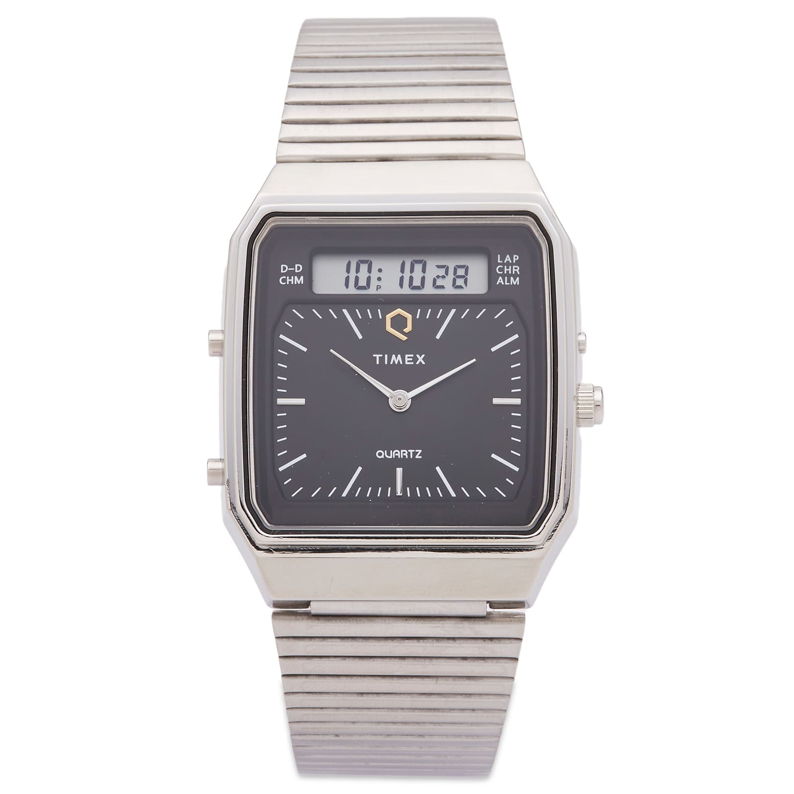 Timex Q 1982 Reissue Ana-Digi Watch Silver | END. (JP)