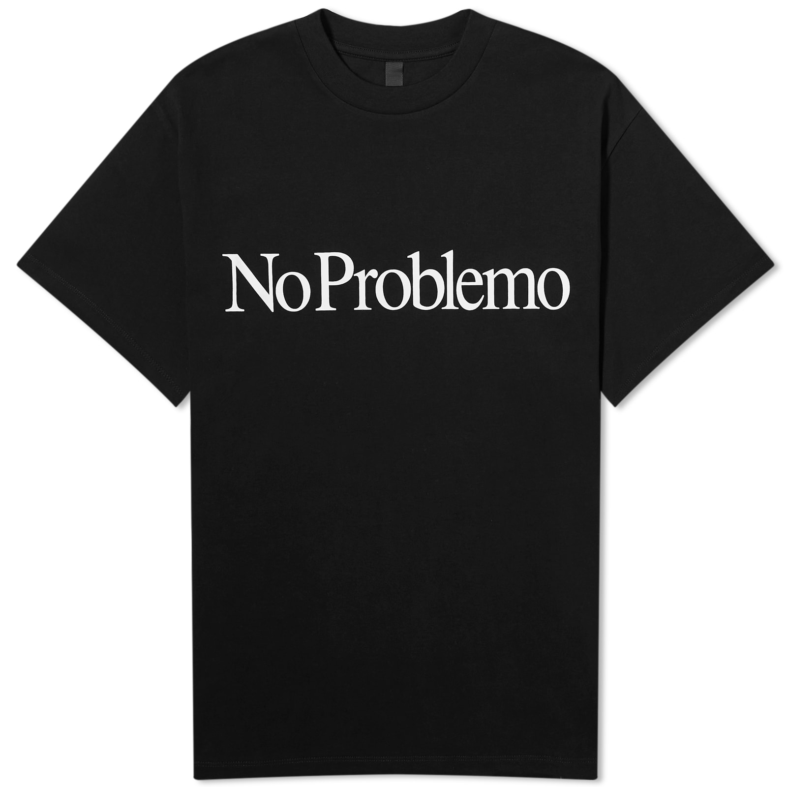 NoProblemo Logo T-Shirt Black | END. (KR)