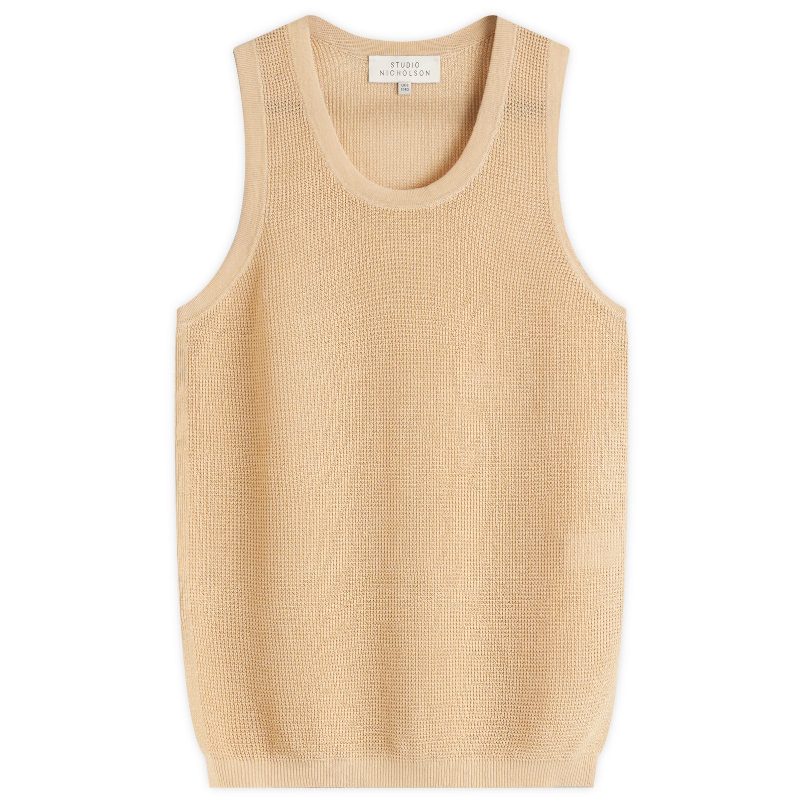 Studio Nicholson Low Armhole Vest Raffia | END. (SG)