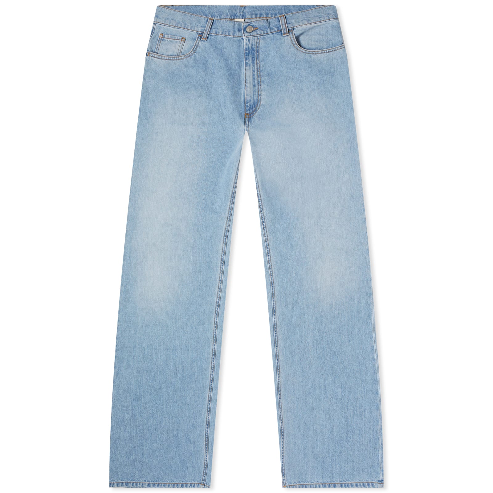1017 ALYX 9SM Wide Leg Buckle Jeans Mid Blue | END. (SG)