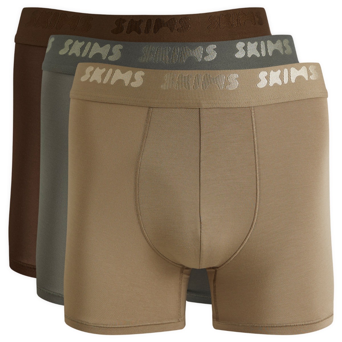 SKIMS Stretch Boxer Brief 3" - 3-Pack Desert Multi | END. (GB)