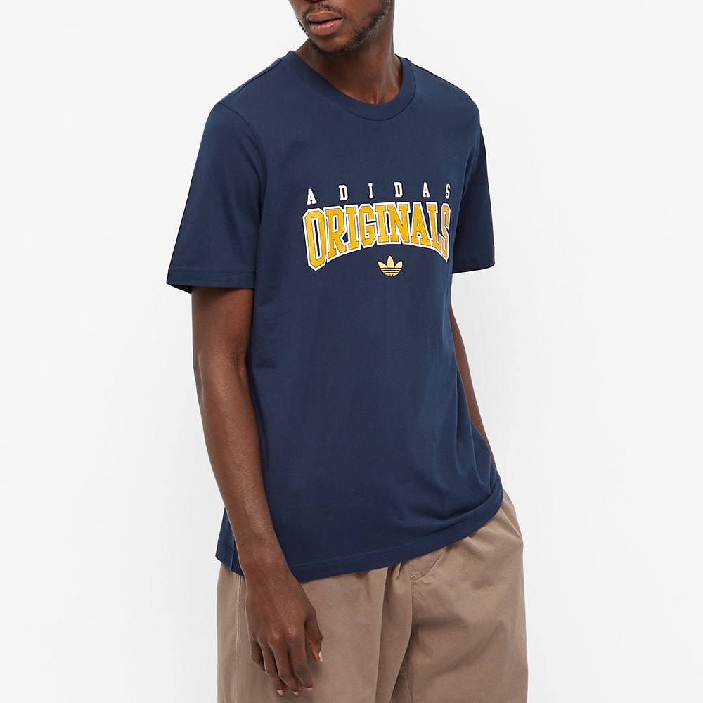 Adidas Script Tee Navy | END. (US)
