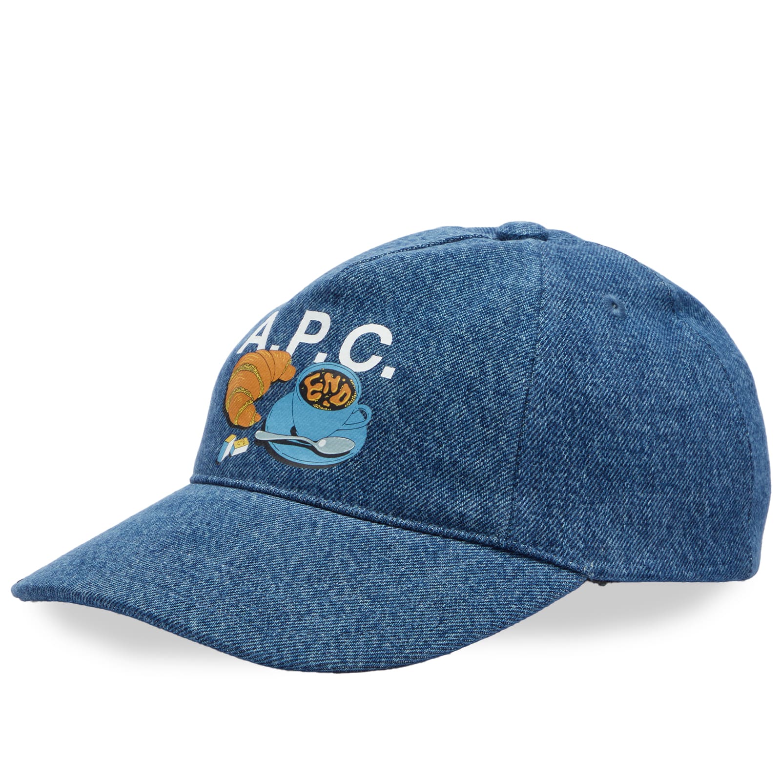 END. x A.P.C. 'Coffee Club' Eden Cap Light Blue | END. (US)