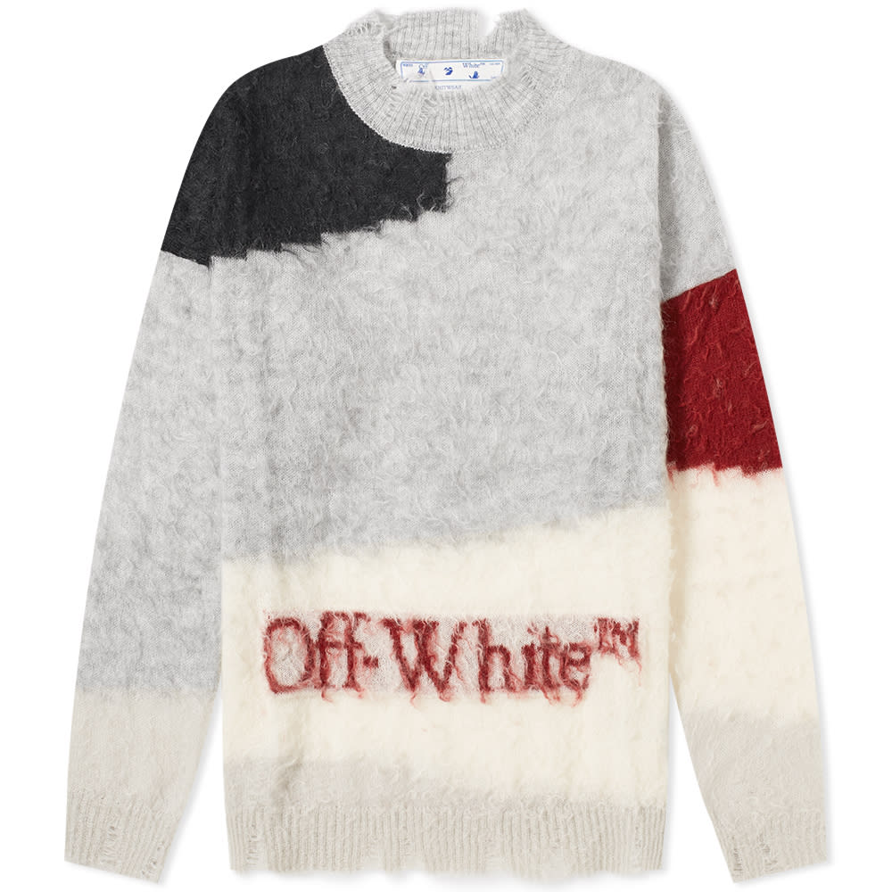 Off-White Punked Crew Knit Black | END.