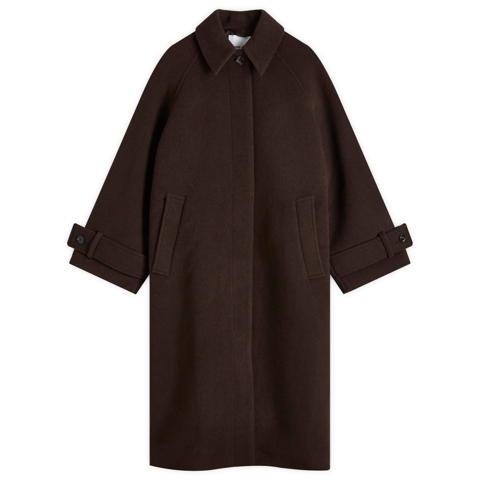 Samsoe Samsoe Alma Coat Chocolate | END. (US)