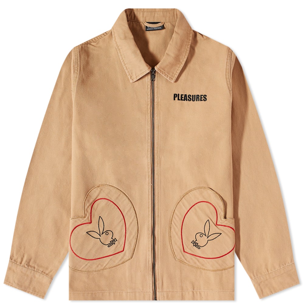 Pleasures Open Heart Jacket Tan | END. (JP)