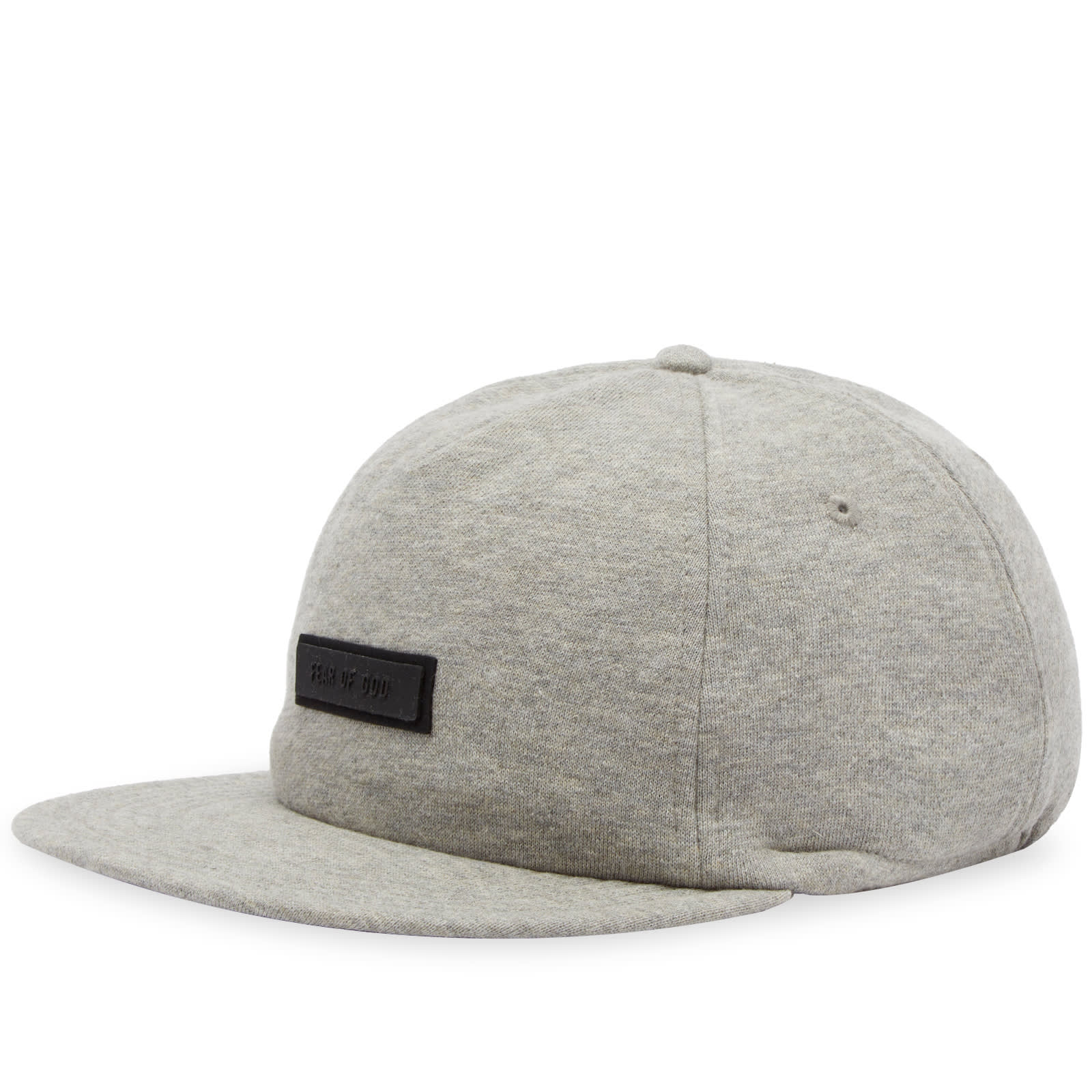 Fear of God ESSENTIALS Spring Core Fleece Cap Dark Heather Oatmeal ...