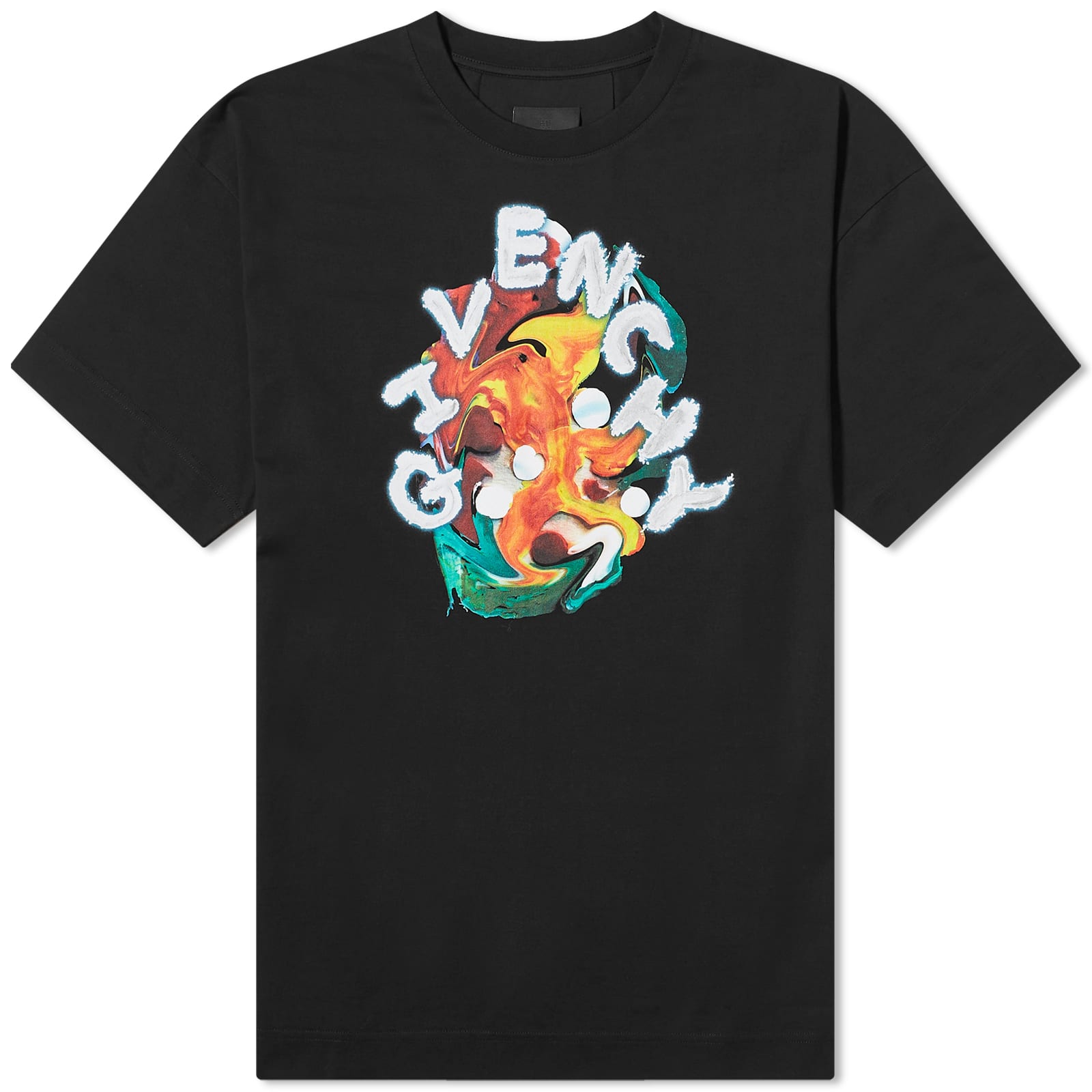 Givenchy Paint Logo T-Shirt Black | END. (US)