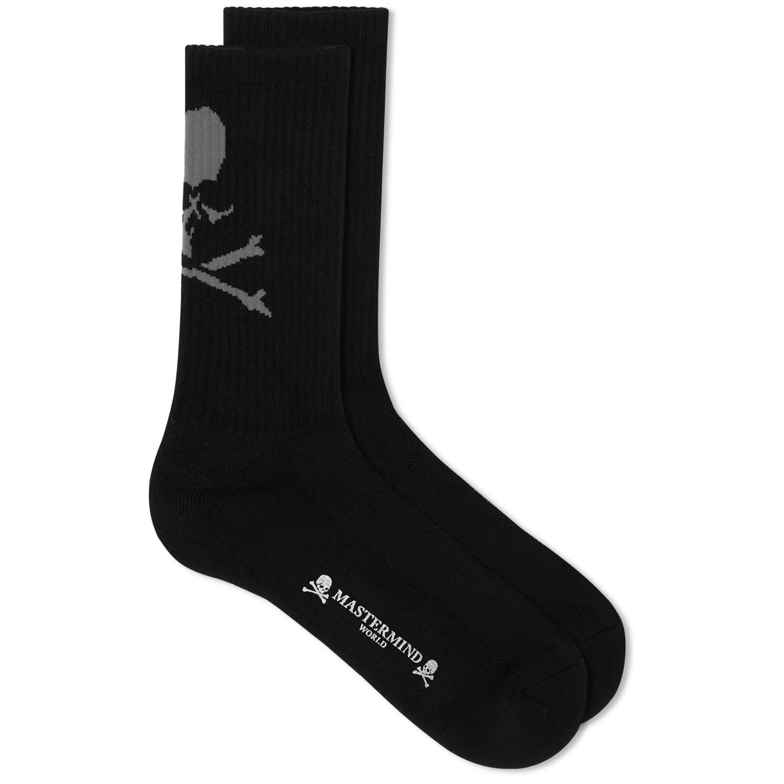 MASTERMIND WORLD Regular Skull Socks Black | END. (US)