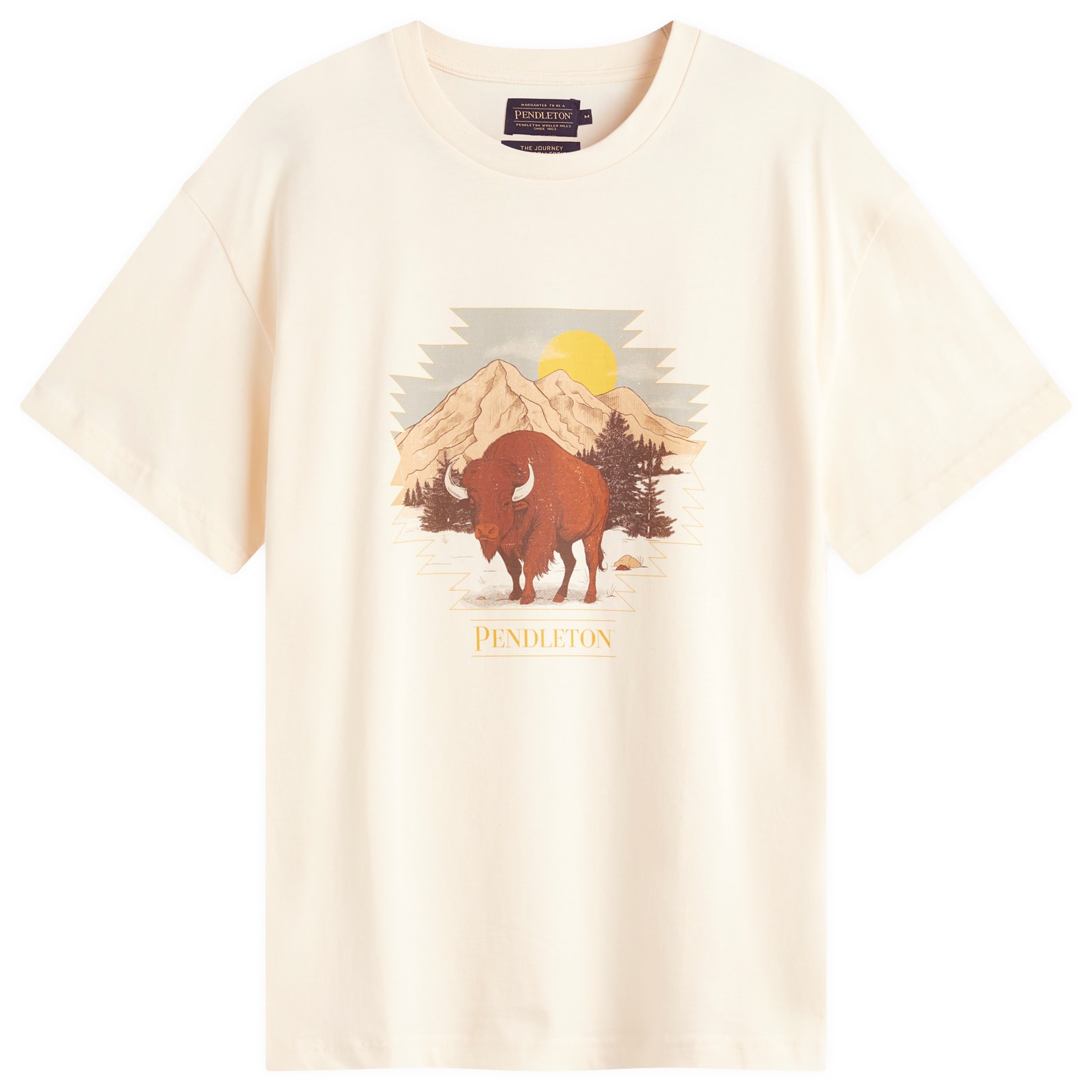 Pendleton Buffalo T-Shirt White | END. (US)