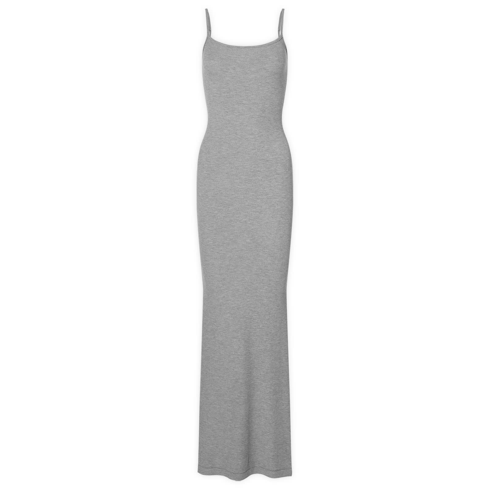 SKIMS Soft Lounge Long Slip Dress Heather Grey | END. (KR)